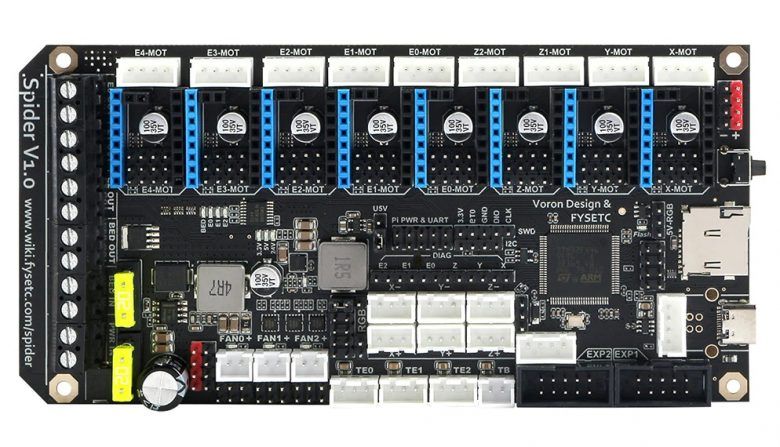 FYSETC Spider: A "beast" for all our 3D printers