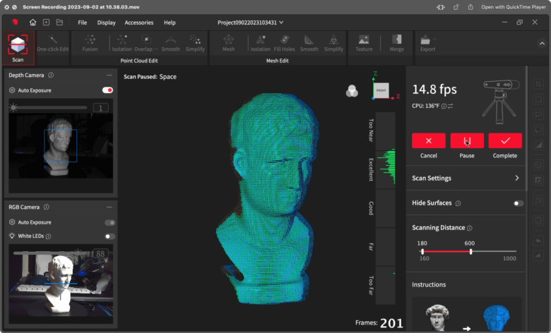 Revopoint INSPIRE : Fast and affordable 3D scanning - 3DWork