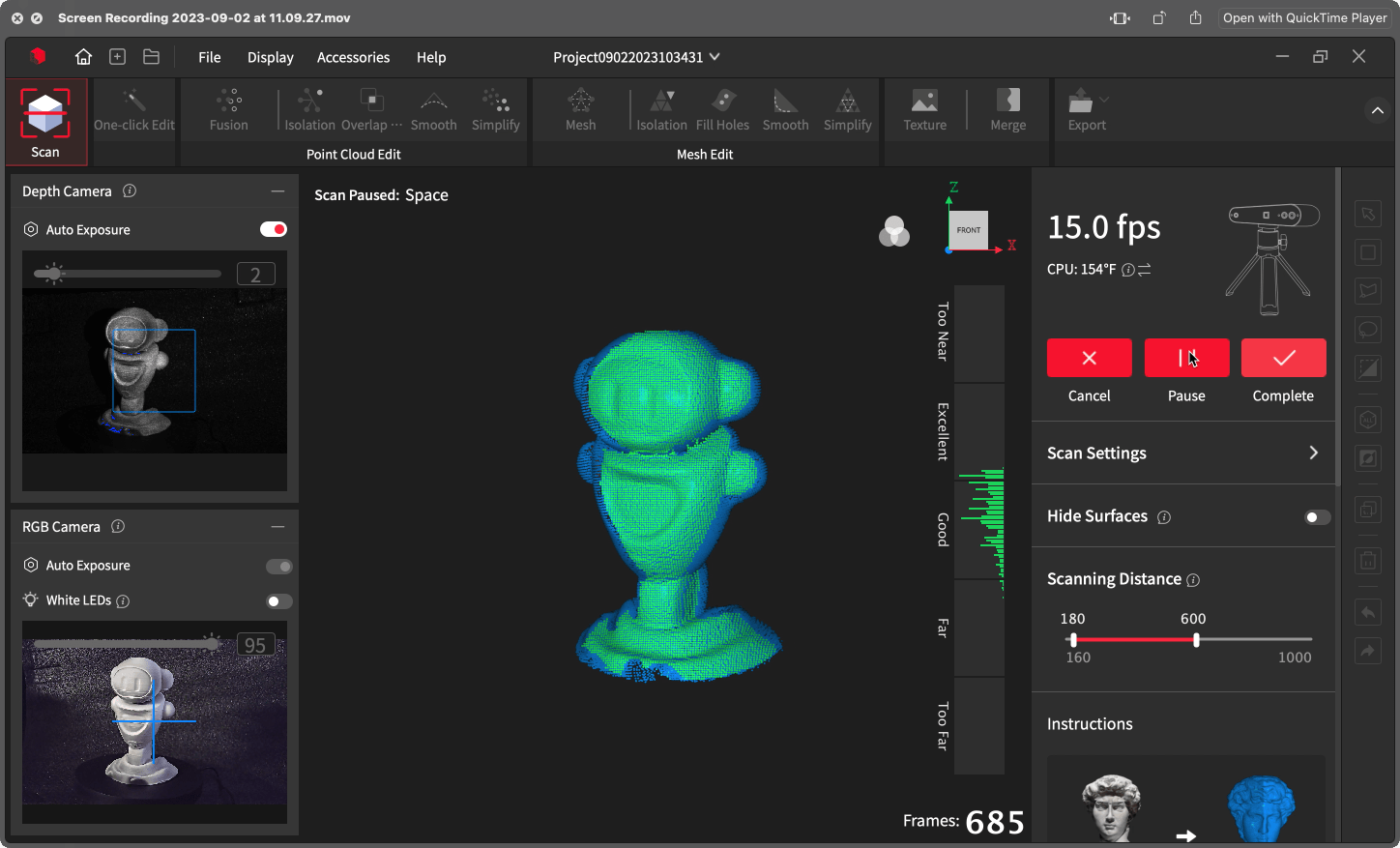 Revopoint INSPIRE : Fast and affordable 3D scanning - 3DWork