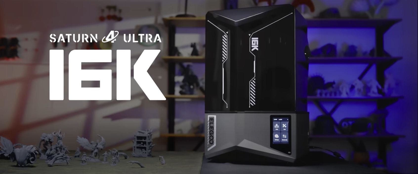 Elegoo Saturn 4 Ultra 16K : Review - 3DWork